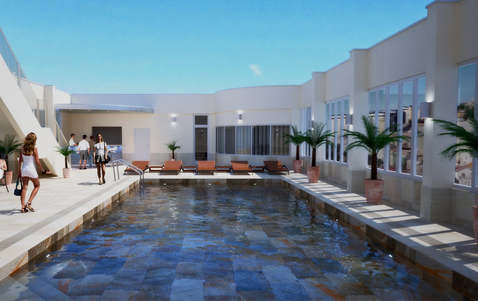 Rooftop Pool - The Eliott